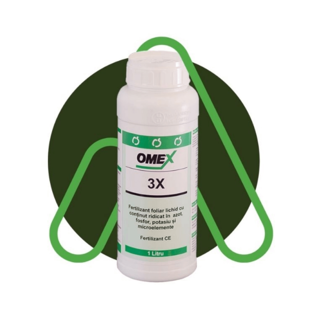 Fertilizant foliar NPK si microelemente Omex 3X, 1 L - Leonard Garden