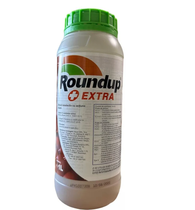 Erbicid total Roundup Classic Pro / EXTRA - 1 litru - Leonard Garden